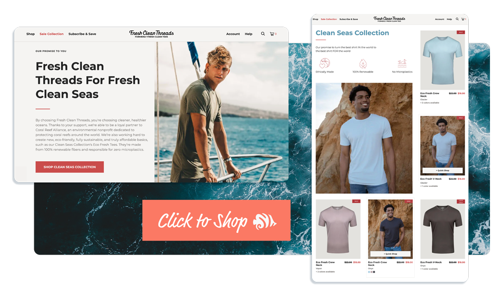 Inside our Alliance: Fresh Clean Threads - Coral Reef Alliance